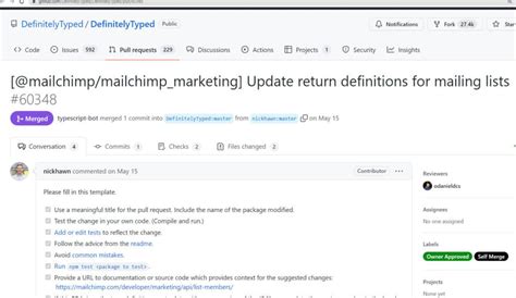 Updating Typescript Declaration Files From Definitely Typed