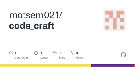 Github Motsem021codecraft