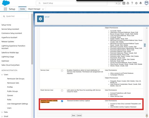 Einstein Activity Capture Setup In Salesforce