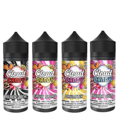 Cloud Candy 100ml 70vg E Liquid Vape 0mg Juice