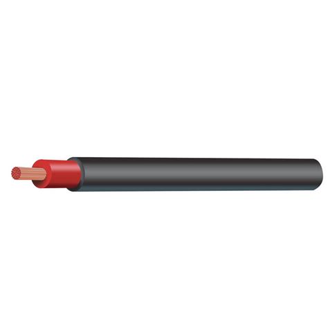 Tycab Cw7601 Cable 6mm Single Core Gas Red With Black Sheath 30m