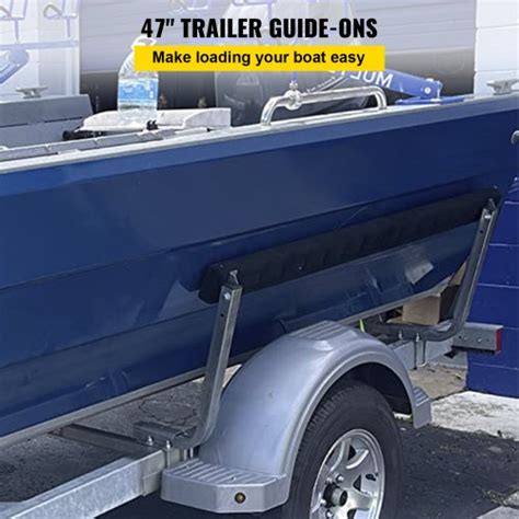 Vevor Vevor Boat Trailer Guide Ons 47 Rustproof Trailer Guides W