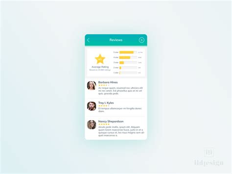 Dribbble Reviews Ui Design Png By Ildiko Gaspar