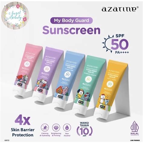 Jual Azarine X BT21 Body Guard Moisturizer Sunscreen Serum Shopee