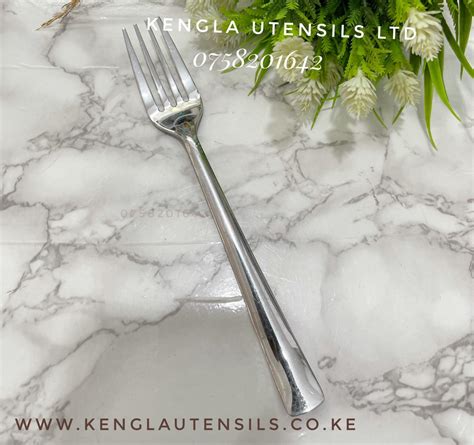 Set Of 6 Stainless Steel Silver Fork Kengla Utensils