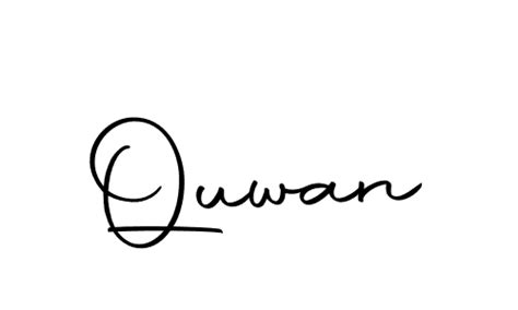 75 Quwan Name Signature Style Ideas Professional Esignature