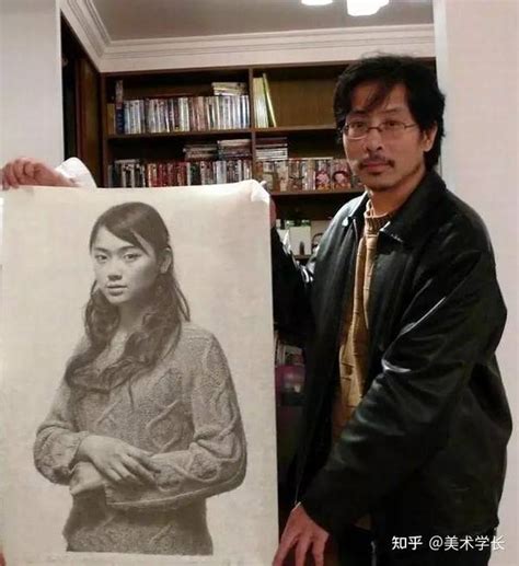 冷军的2张素描画百看不厌 知乎