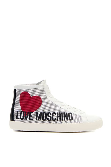 Moschino женские кеды на молнии и шнуровке со скидкой 29%, мультиколор ...