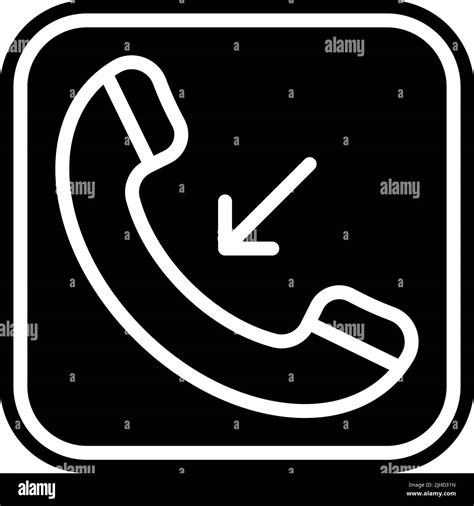 Phone Incoming Call Stock Vector Image And Art Alamy