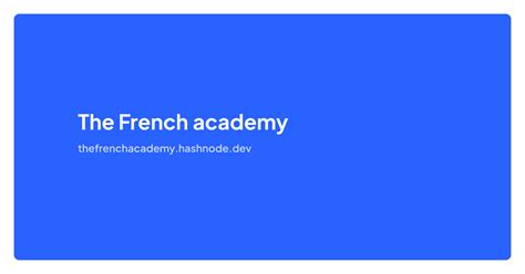 The French Academy