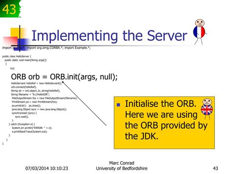 Ppt Distributed Programming Corba Powerpoint Presentation Free