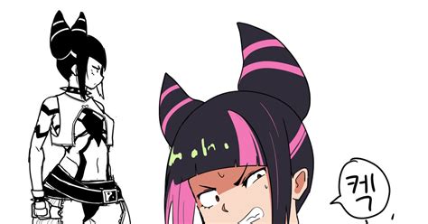 ストリートファイター Juri Linenのイラスト Pixiv