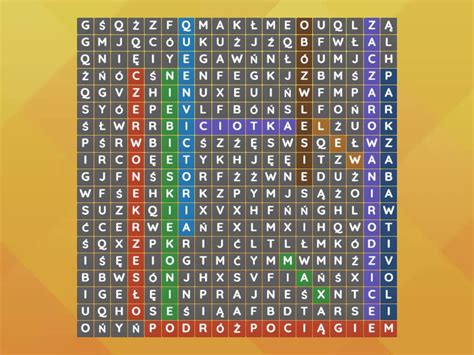 Magiczne Drzewo czerwone krzesło Crucipuzzle