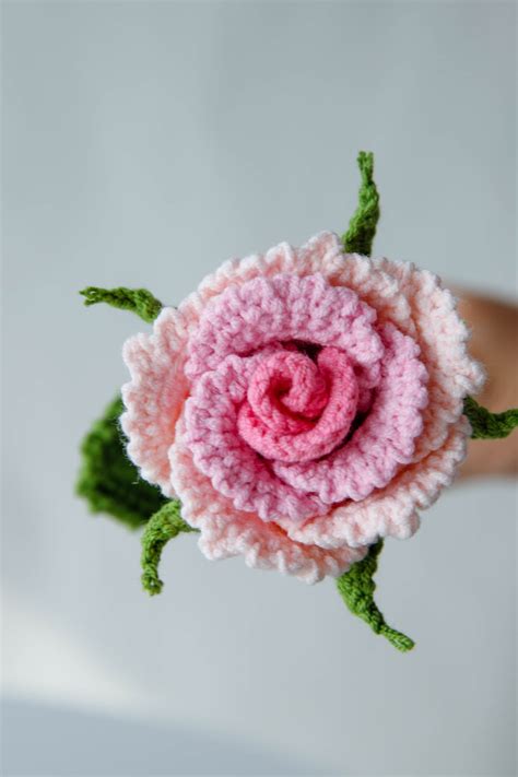 Pdf Pattern Roselle Rose Hookok