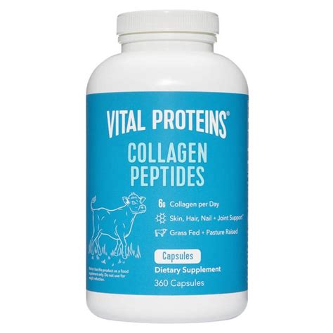 Collagen Peptides Capsules 360 Vital Proteins Uk