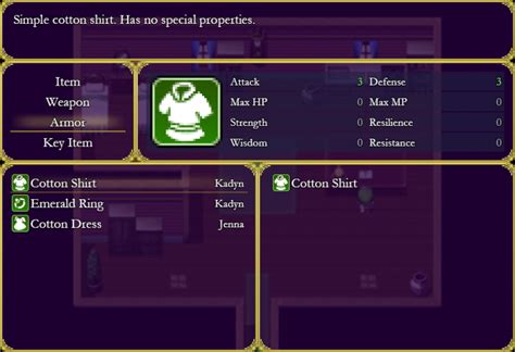 Show Parameters Page Rpg Maker Forums
