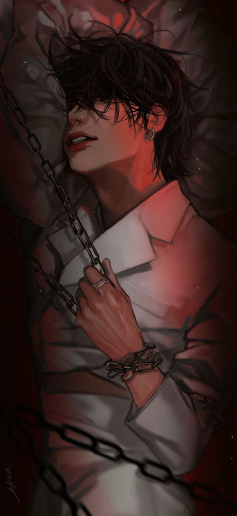 Pin By Kelley Leanne On Demon Vampire Vibes Dark Anime Guys Hot