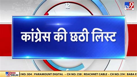 Congress Candidate List लोकसभा चुनाव के लिए कांग्रेस की छठी लिस्ट जारी