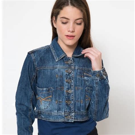Jual Jaket Jeans Denim Women Obral Shopee Indonesia