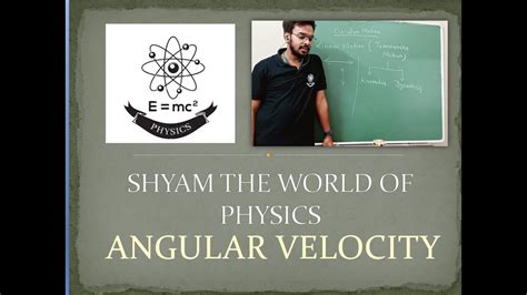 angular velocity for neet and jee mains advanced youtube