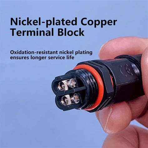 Outdoor Waterproof Ip68 Connectors For Power Applications