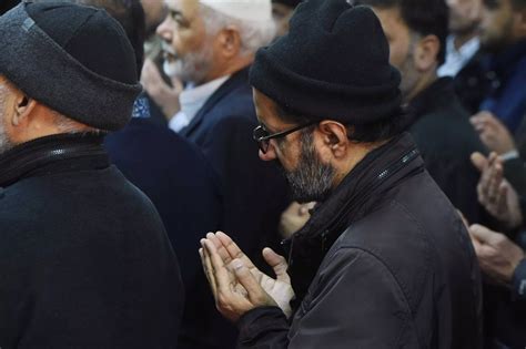 The Funeral Of Nasar Ullah Khan Taking Place At Zia Ul Quran Jamia Mosque In Alum Rock