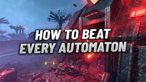 How To Beat Every Automaton Enemy In Helldivers 2