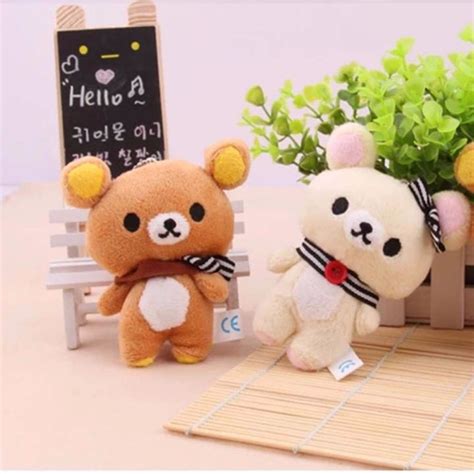 Tesdfd ของเล่นกำมะหยี่ของเล่นหมียืนน่ารักสำหรับเด็ก Boneka Mainan