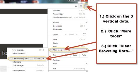 Clearing Your Cache In Chrome