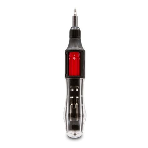 Autoloading Miniature Screwdriver Pre Loaded With Standard And Philli