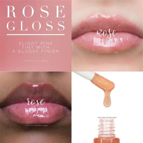 Rose Gloss Lipsense Senegence Full Size Senegence Lipsense Lip Colors Lip Balm Gloss Kiss