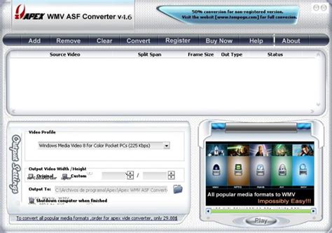 Apex Wmv Asf Converter