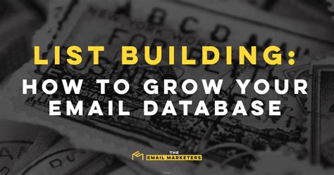 What Is An Email Marketing Database The Email Marketers