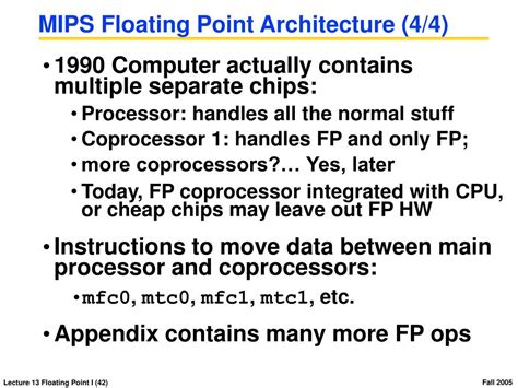 PPT Lecture 13 Integer Multiplication And Division FLOATING POINT