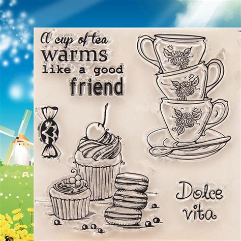 Girl Clear Stamp Silicone Rubber Stamps For Diy Sc Vicedeal