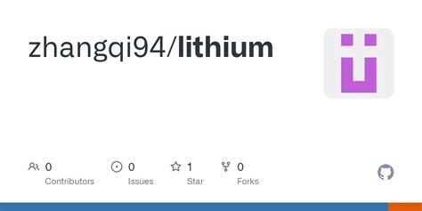 GitHub Zhangqi Lithium