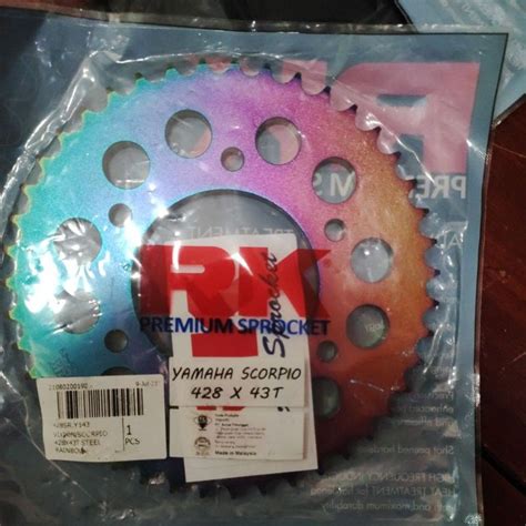 Jual Gear Belakang Rk Takasago Rainbow 428 42 43 44 46 47 Scorpio