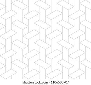 Seamless Linear Pattern Thin Straight Lines Stock Vector Royalty Free