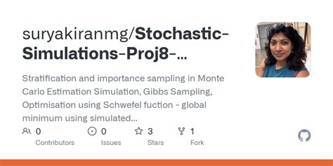 github suryakiranmg stochastic simulations proj8 markov chain monte
