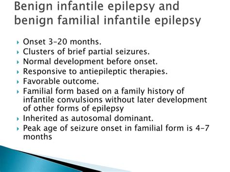 Pediatric Epilepsy Syndromes Ppt