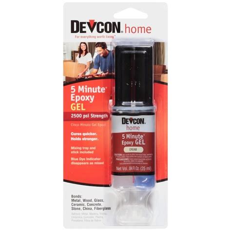 Devcon Devcon Home Clear Epoxy Adhesive In The Epoxy Adhesives Department At