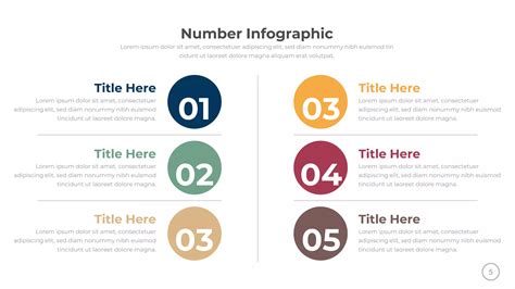 Number Infographic Google Slide Design Template Pptx