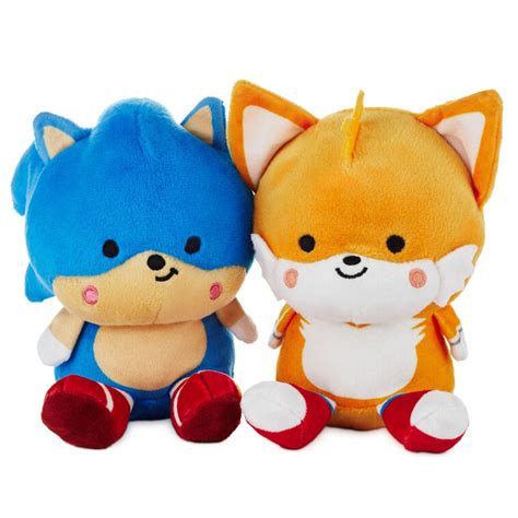 Sega Sonic The Hedgehog™ And Tails Magnetic Plush Pair 5 2 Banners Hallmark