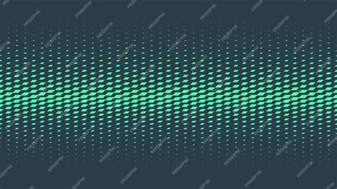 Premium Vector Parallelogram Halftone Dynamic Seamless Straight Line Border Eye Catch Abstract