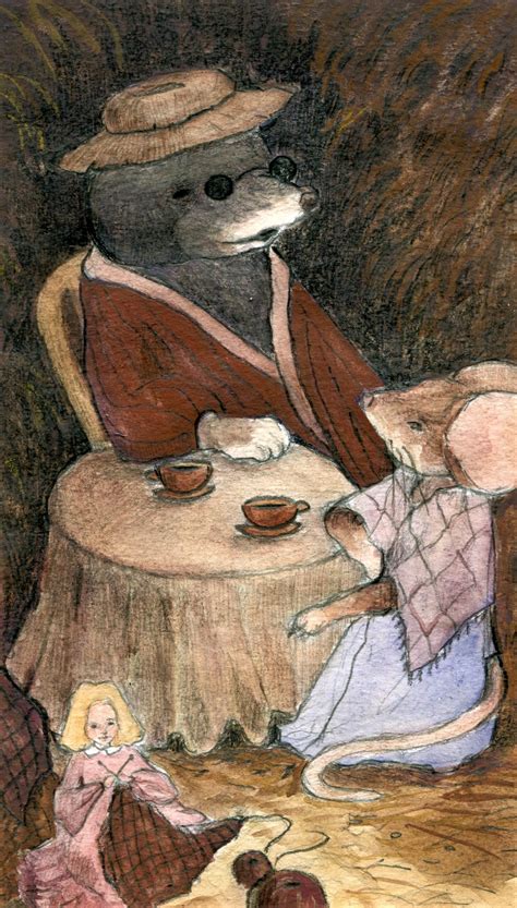 Иллюстрация Серия иллюстраций к сказке Дюймовочка в