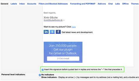 How To Show Gmail Signature Above Quoted Text Help Center