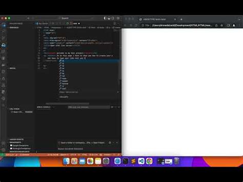 HTML Open With Live Server YouTube