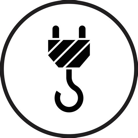 guindaste gancho vetor ícone Projeto Vetor no Vecteezy