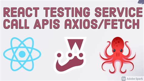 React Testing Library Testing Api Calls Axiosfetch 22 Youtube