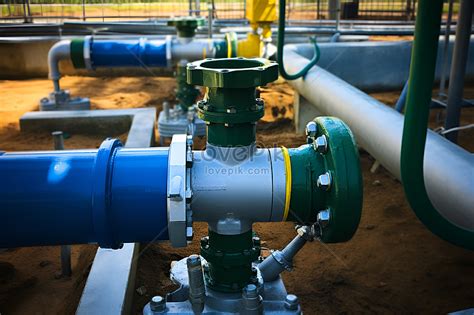 산업 파이프 라인 시스템